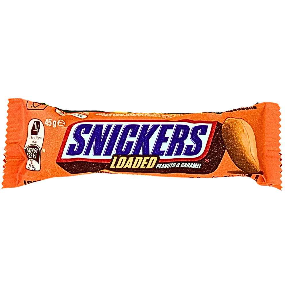 Snickers LOADED (Aus) - 45g | Candy Funhouse – Candy Funhouse CA