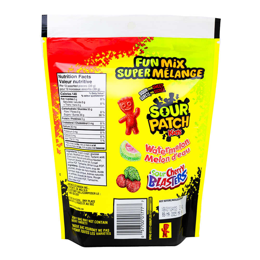 Sour Patch Kids Fun Mix - 315g | Candy Funhouse – Candy Funhouse CA