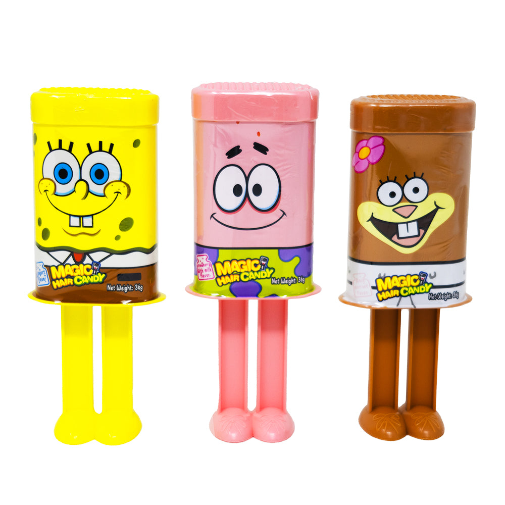 SpongeBob Magic Hair Candy (Korea) - 36g | Candy Funhouse – Candy ...