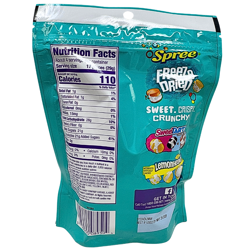 Spree Freeze Dried Candy - 4oz | Candy Funhouse – Candy Funhouse CA