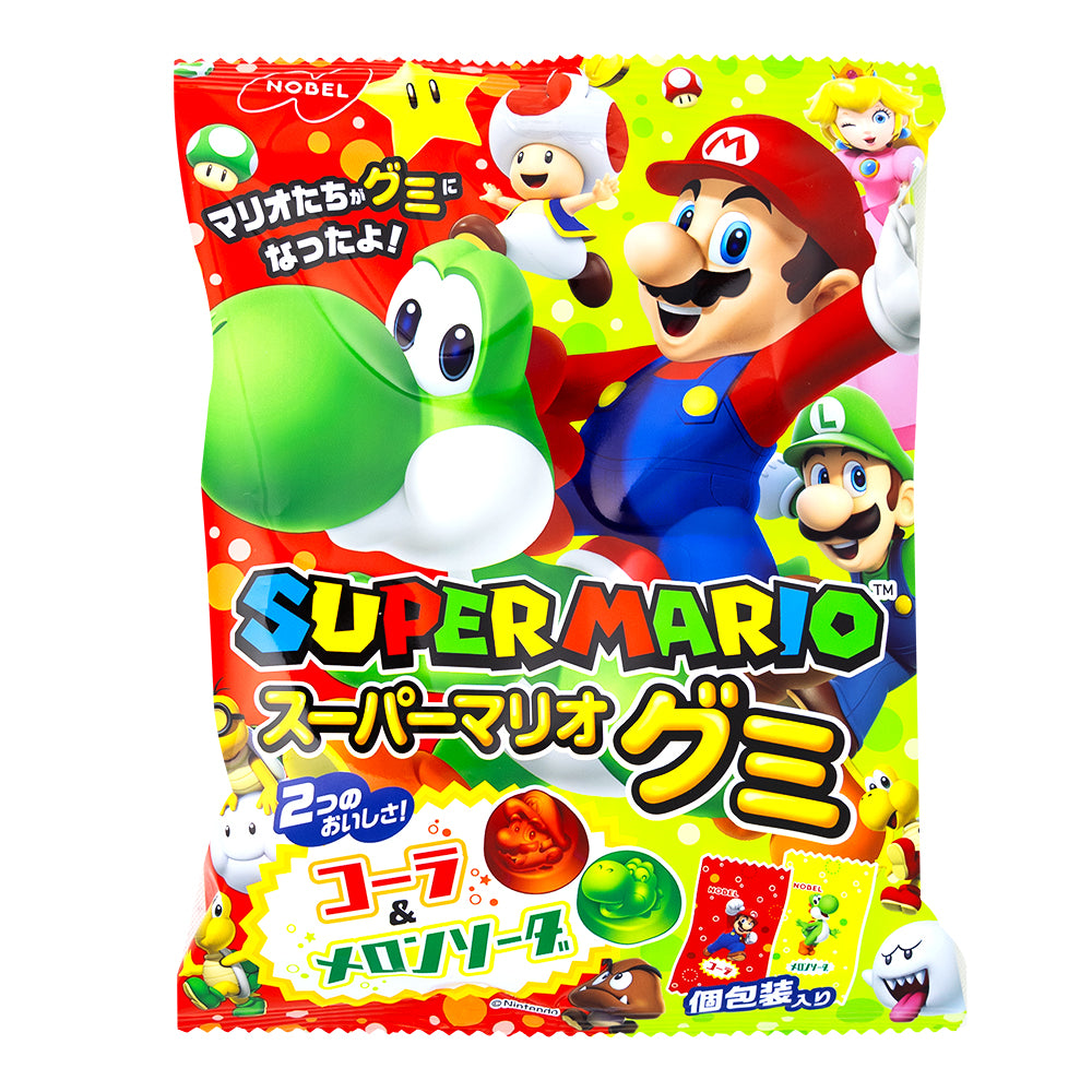 Super Mario Gummy Cola Melon (Japan) - 85g | Candy Funhouse – Candy ...