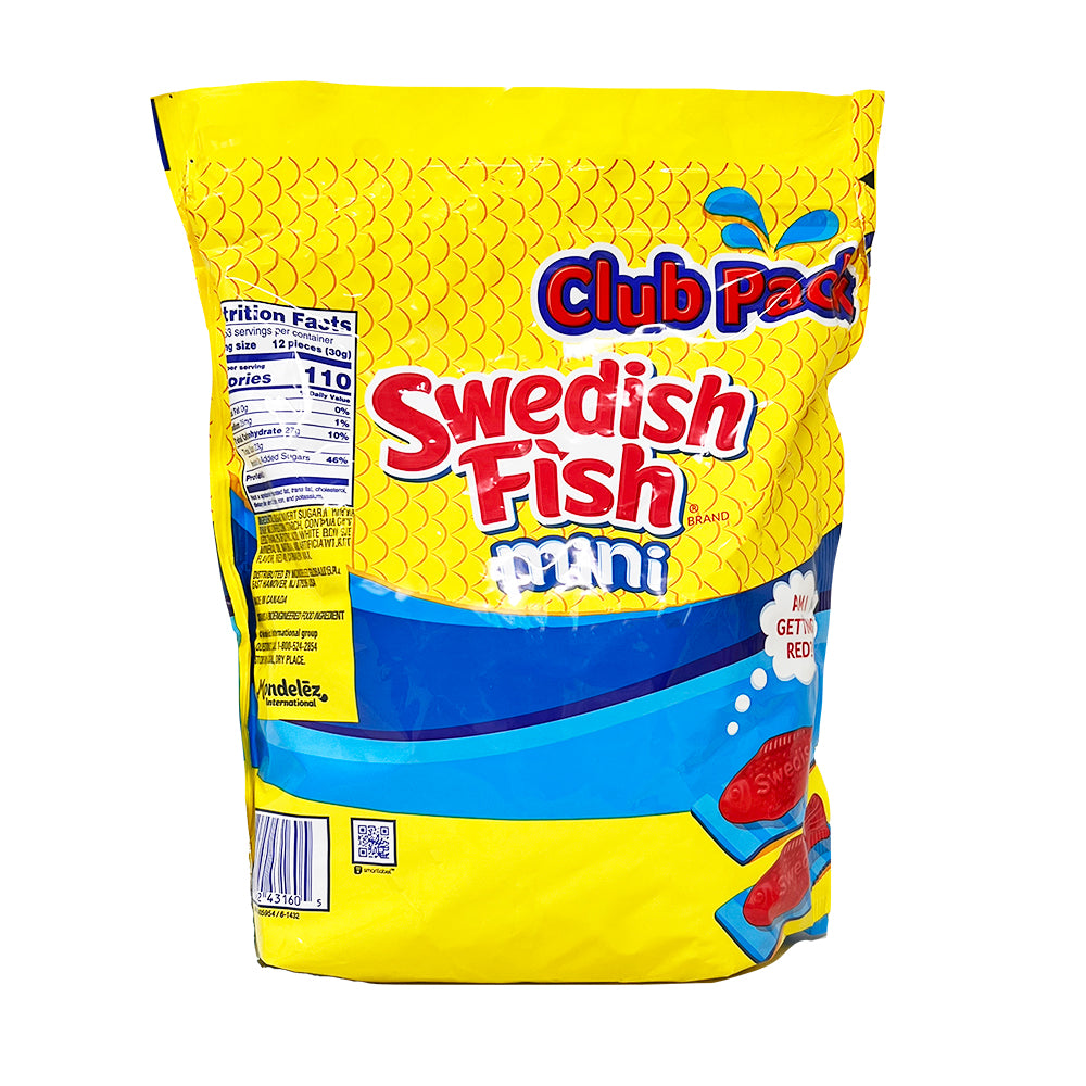 Swedish Fish Mini Club Pack - 3lb | Candy Funhouse – Candy Funhouse CA