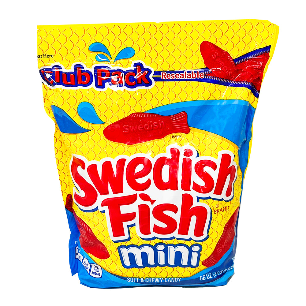 Swedish Fish Mini Club Pack - 3lb | Candy Funhouse – Candy Funhouse CA