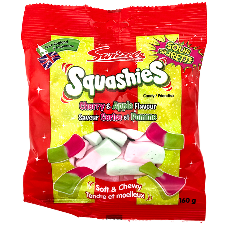 Swizzels Squashies Cherry & Apple | British Candy – Candy Funhouse CA