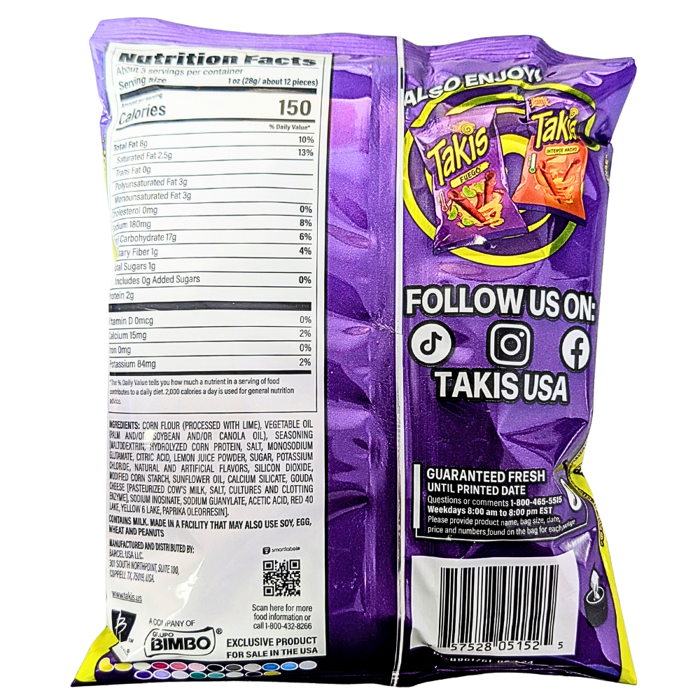 Takis Chile Limon - 3.25oz | Candy Funhouse – Candy Funhouse CA