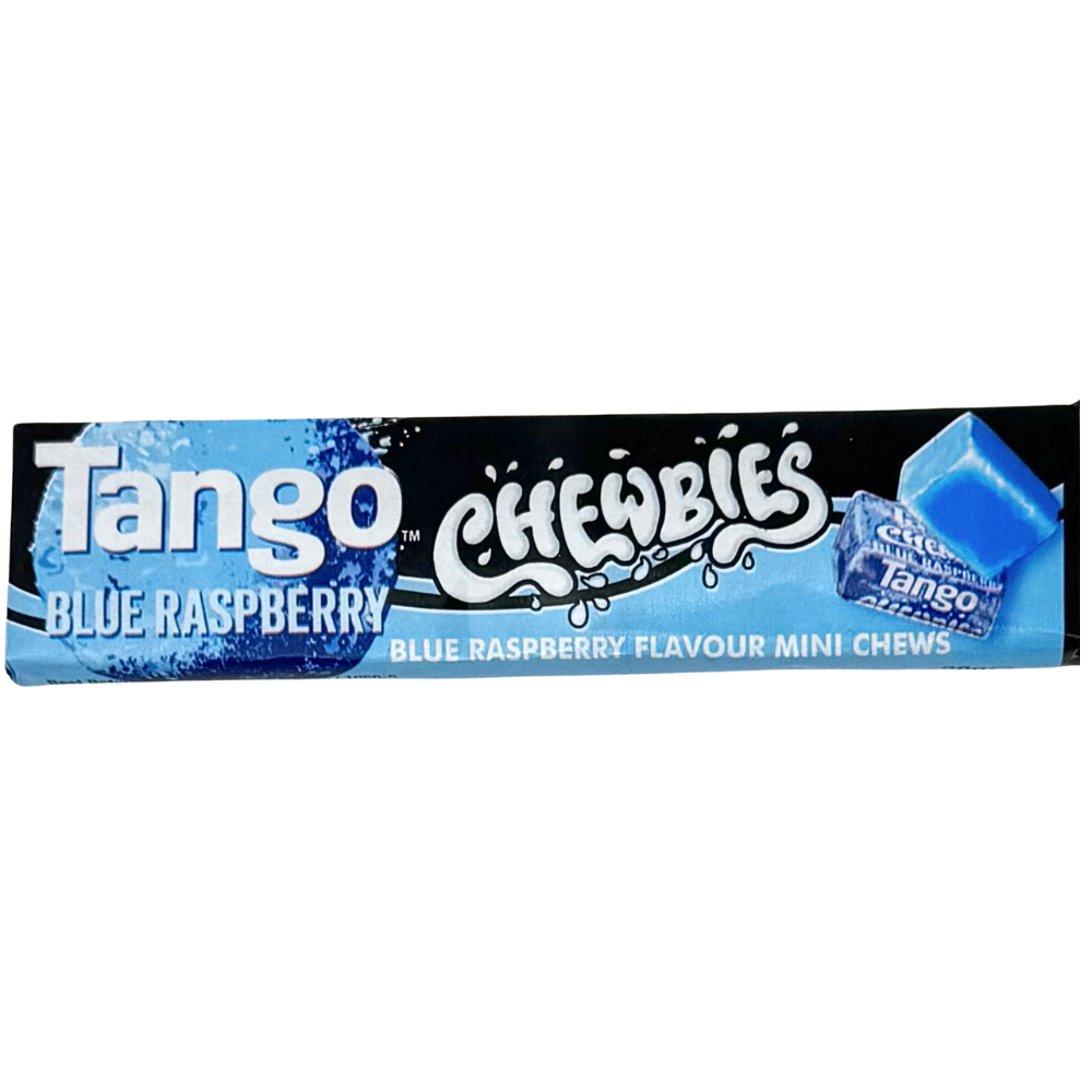Tango Blue Raspberry Chewbies (UK) - 28g | Candy Funhouse – Candy ...
