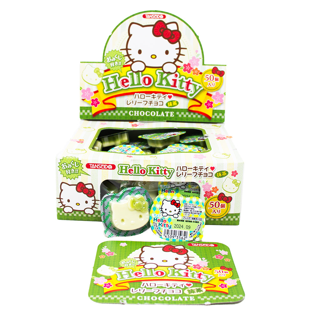 Tanseido Hello Kitty Matcha Chocolate (Japan) - 480g | Candy Funhouse ...