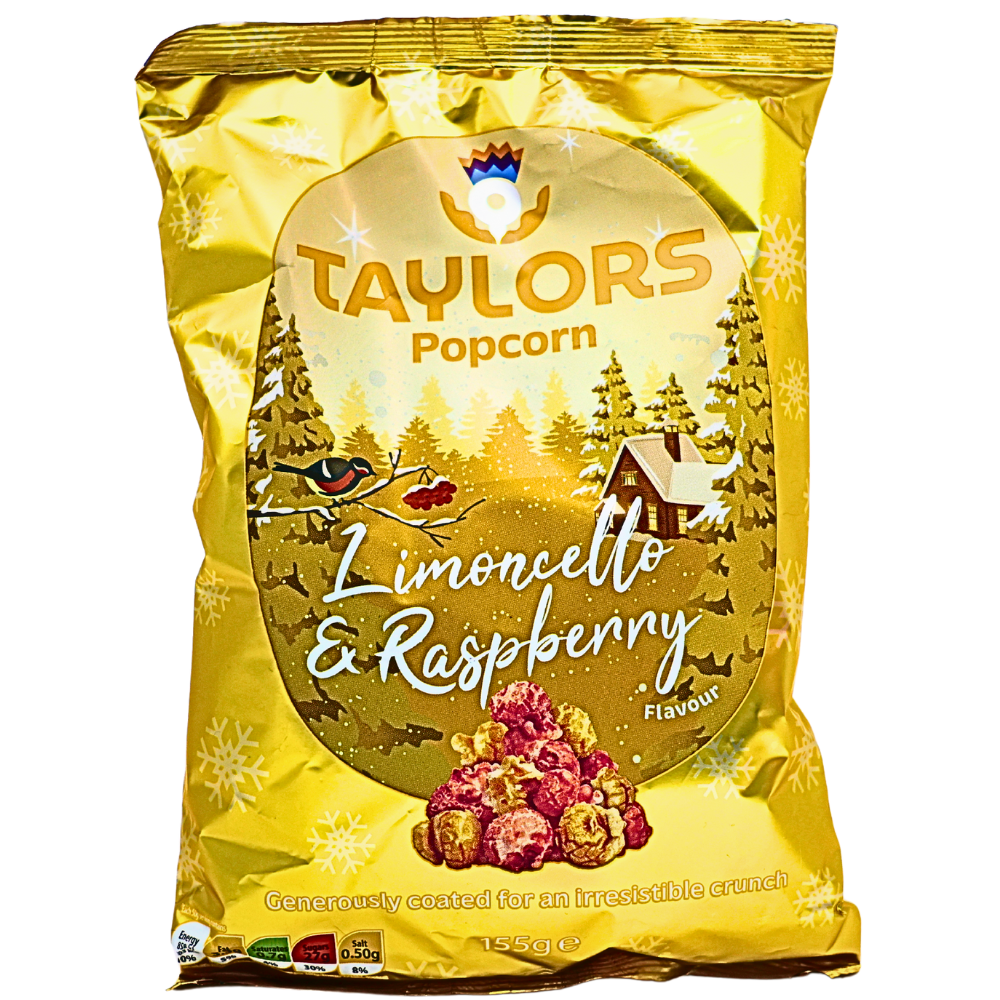 Taylors Limoncello & Raspberry Popcorn (UK) - 155g | Candy Funhouse ...
