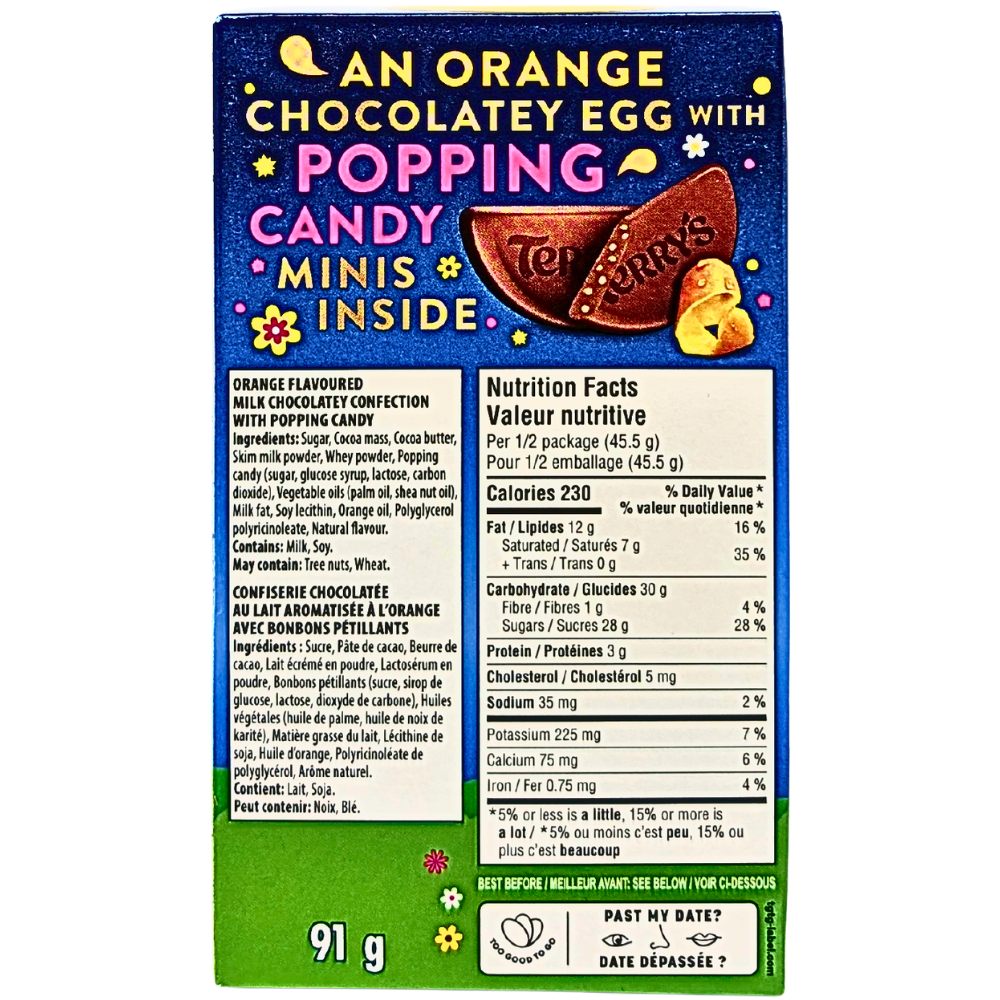 Terry's Chocolate Orange Minis Exploding Candy - 91g | Candy Funhouse ...