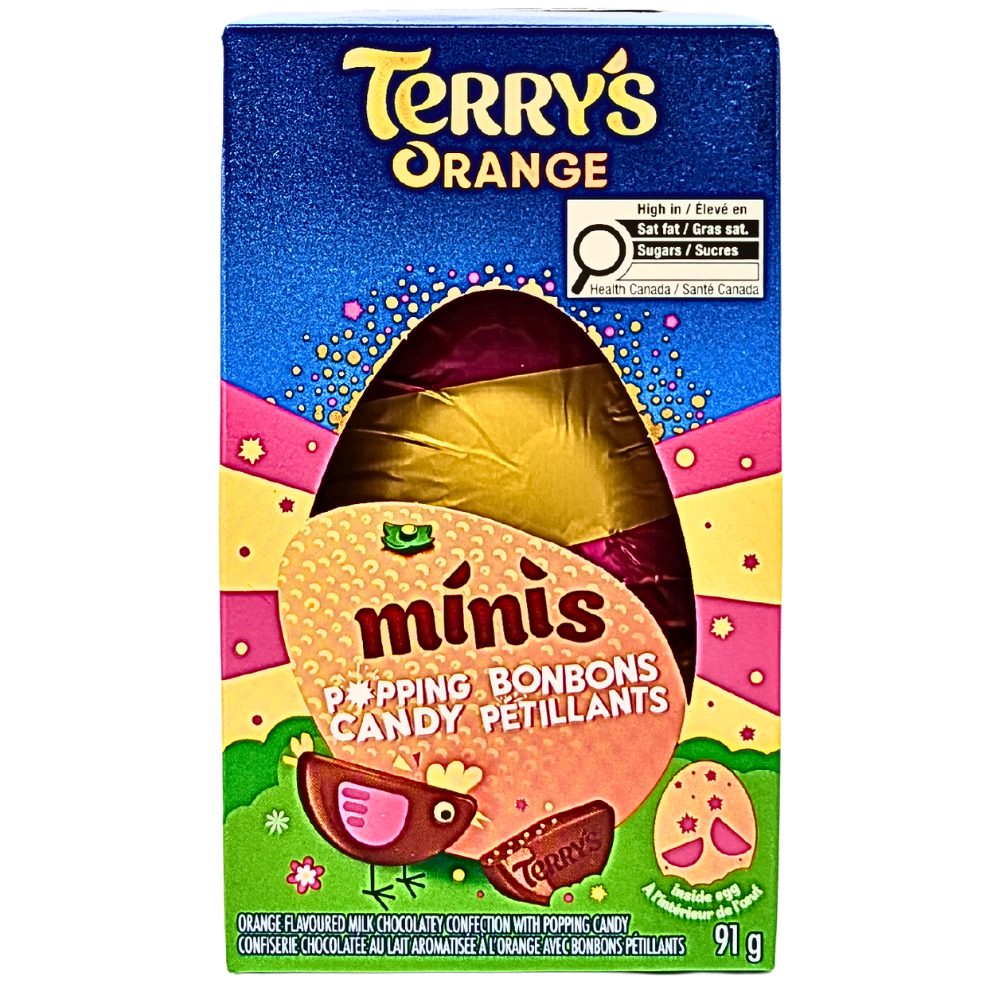 Terry's Chocolate Orange Minis Exploding Candy - 91g | Candy Funhouse ...