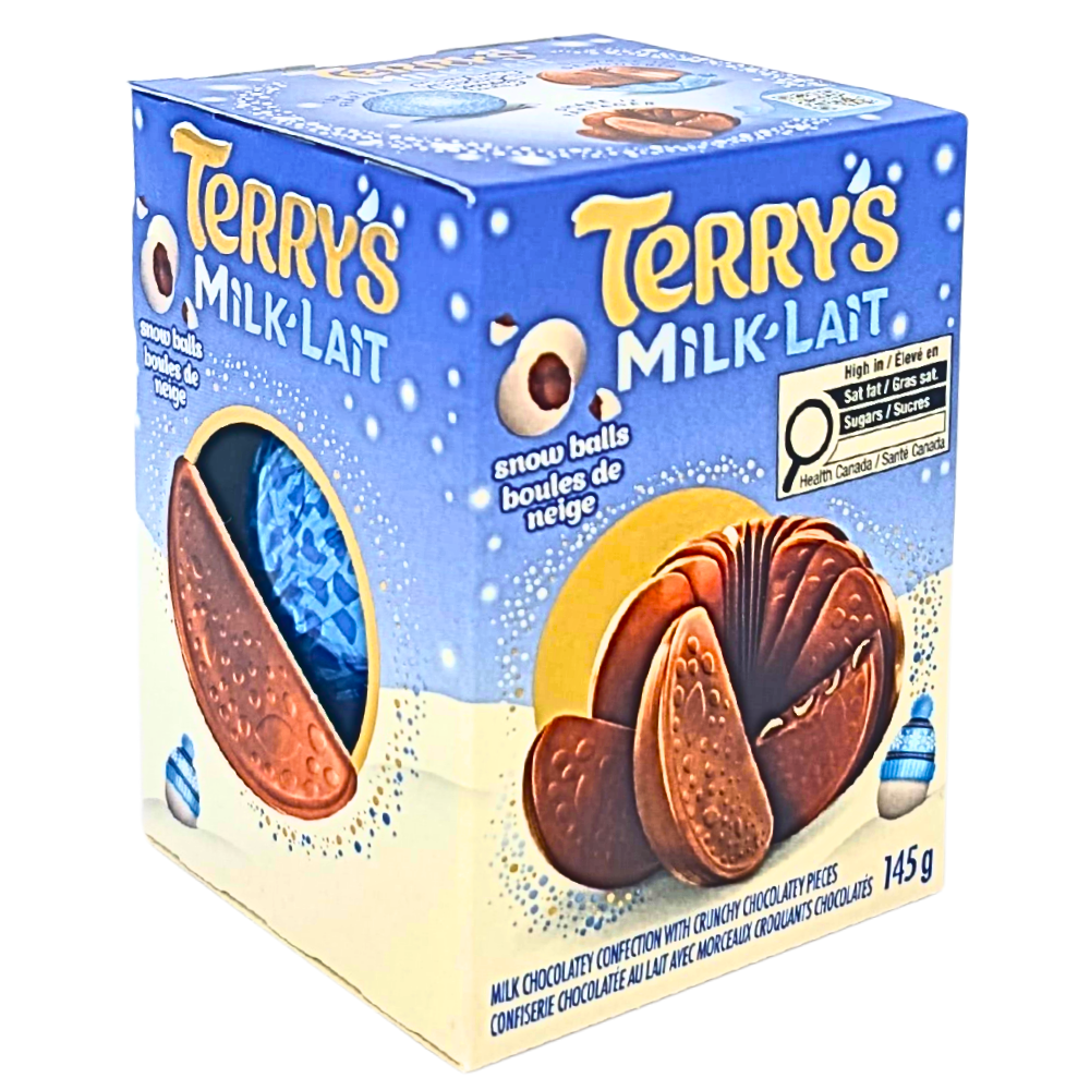 Terry's Milk Snow Balls - 145g | Candy Funhouse – Candy Funhouse CA