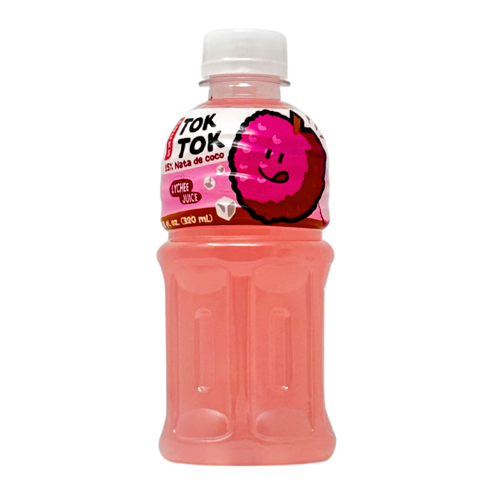 Tok Tok Lychee Fruit Juice - 10.8oz – Candy Funhouse CA