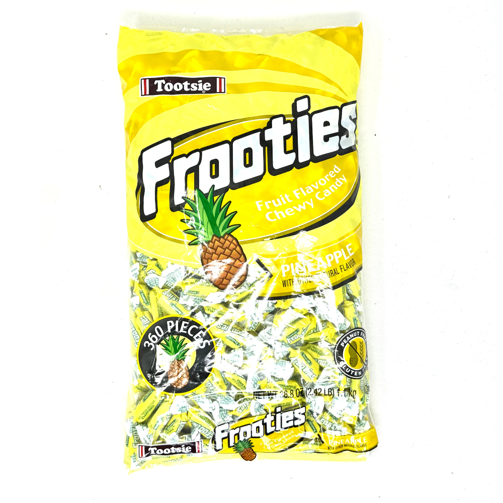 Tootsie Frooties Pineapple Candy - 1.1 kg | Candy Funhouse – Candy ...