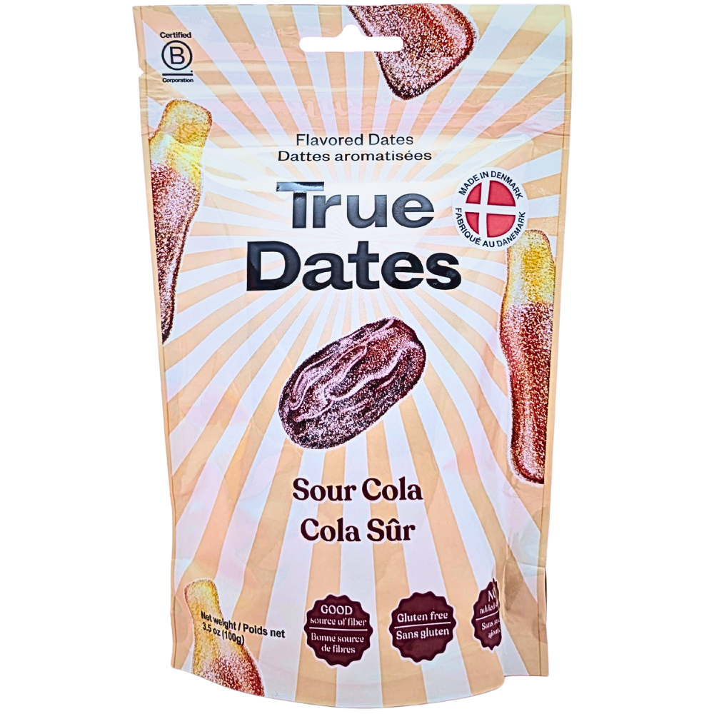 True Dates Sour Cola - 100g | Candy Funhouse – Candy Funhouse CA