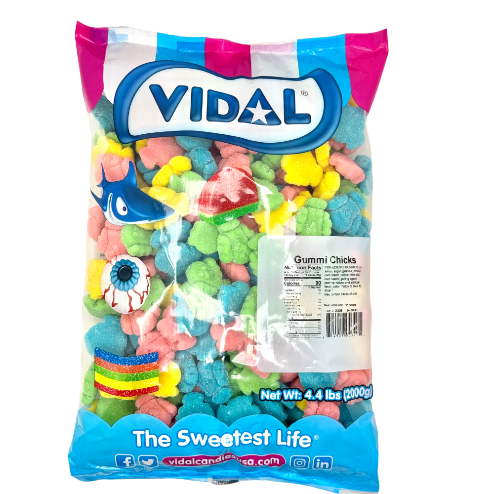 Vidal Easter Gummi Chicks - 4.4lb | Candy Funhouse – Candy Funhouse CA