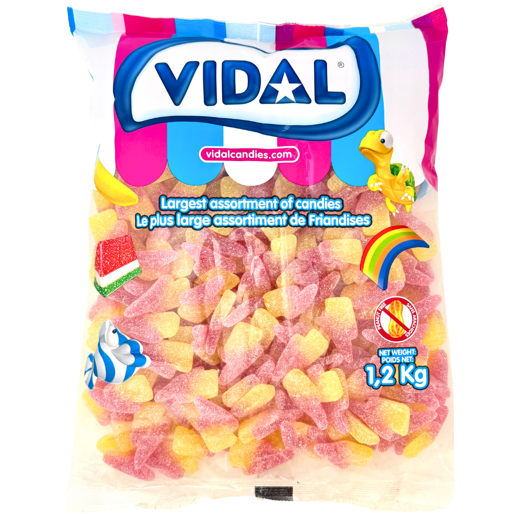 Vidal Lightning Bolts - 1.2kg | Candy Funhouse – Candy Funhouse CA