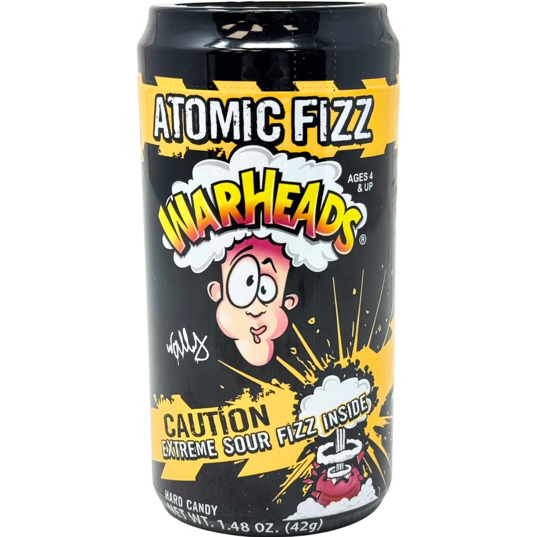 Warheads Atomic Fizz in Canister - 1.48oz | Candy Funhouse – Candy ...