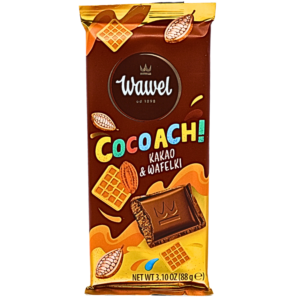 Wawel Coco ACH! Cocoa & Wafers (Poland) - 88g | Candy Funhouse – Candy ...
