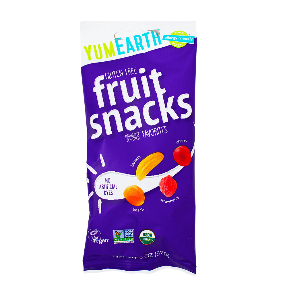 YumEarth Organic Fruit Snacks - 2oz | Candy Funhouse – Candy Funhouse CA