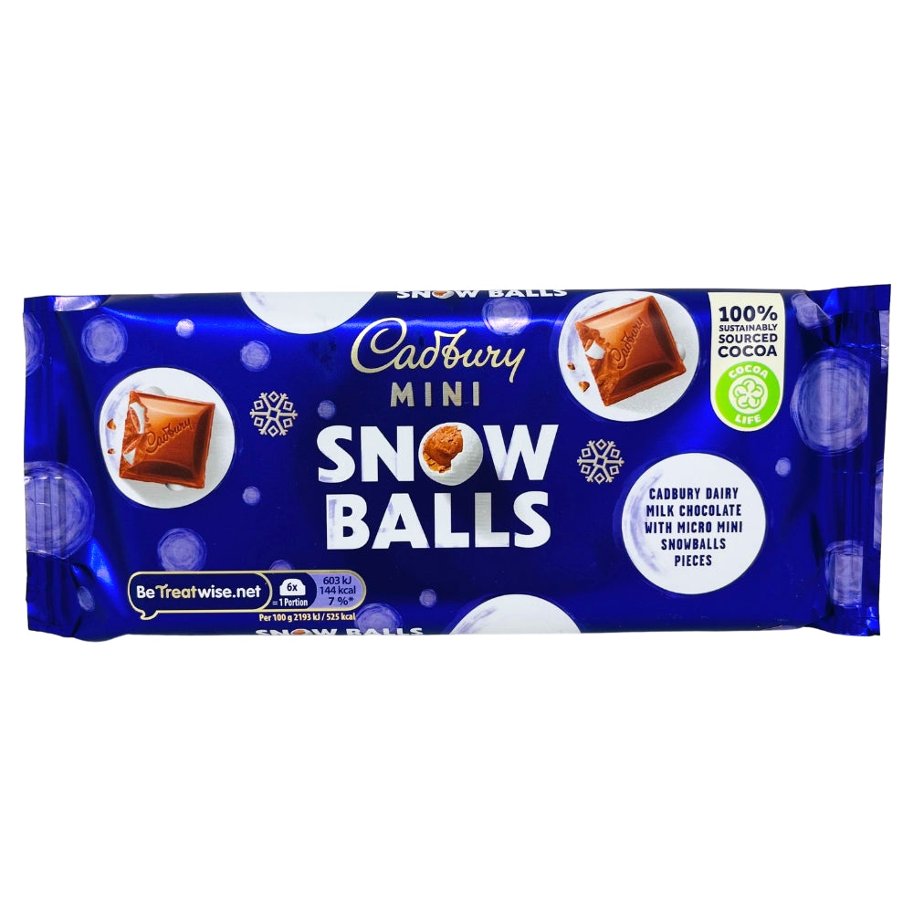 Cadbury Mini Snowballs Tablet UK | Candy Funhouse – Candy Funhouse CA