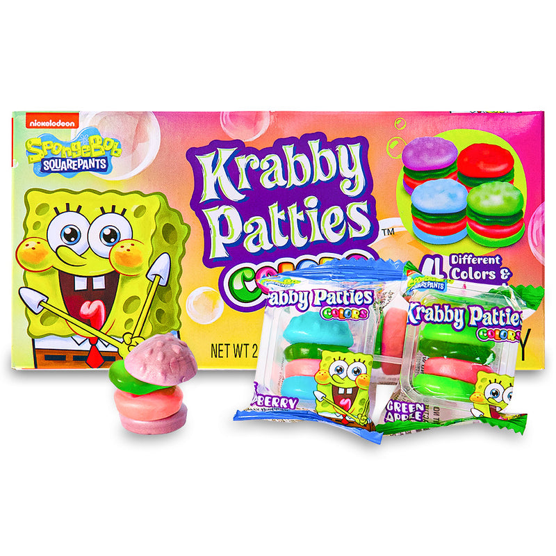 SpongeBob Gummy Krabby Patties Colors | Candy Funhouse