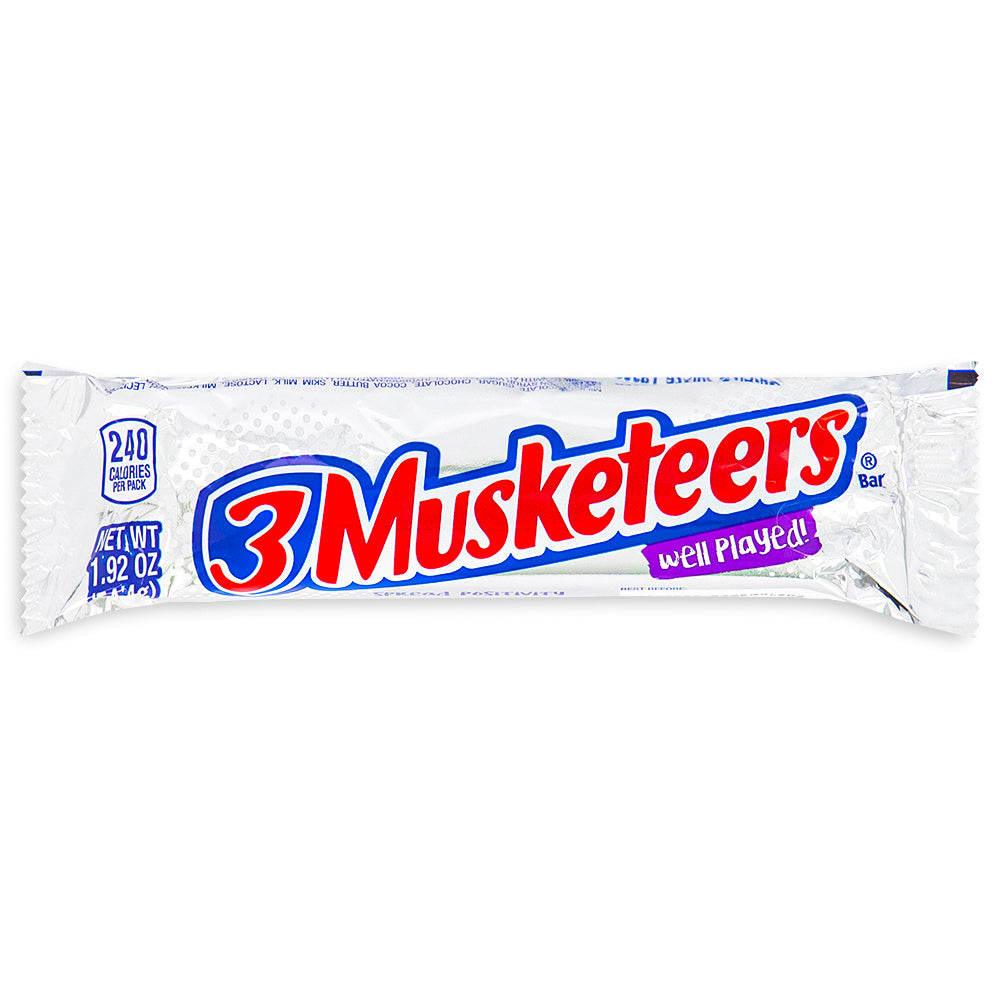 3 Musketeers Bar | American Chocolate Bars | Candy Funhouse – Candy ...