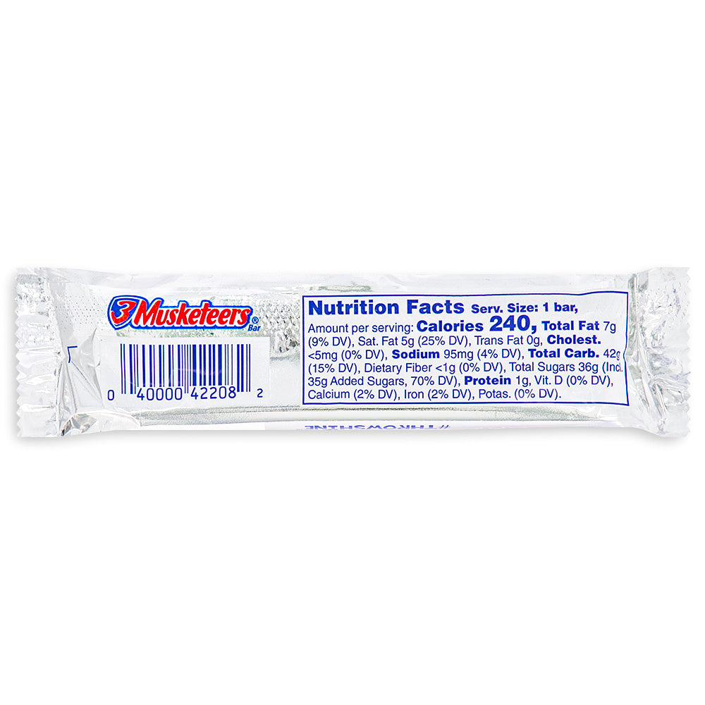 3 Musketeers Bar | American Chocolate Bars | Candy Funhouse – Candy ...