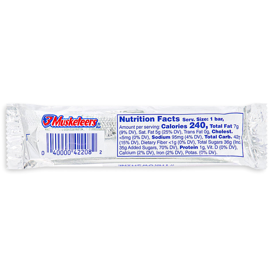 3 Musketeers Bar | American Chocolate Bars | Candy Funhouse – Candy ...