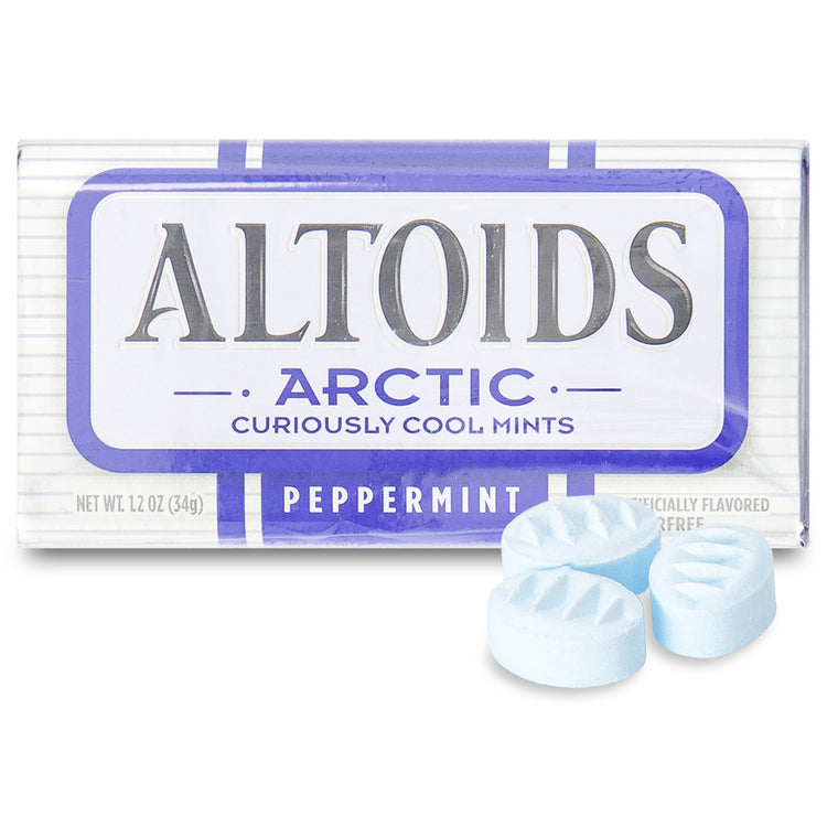 Altoids Arctic Peppermint Curiously Cool Mints – Candy Funhouse CA