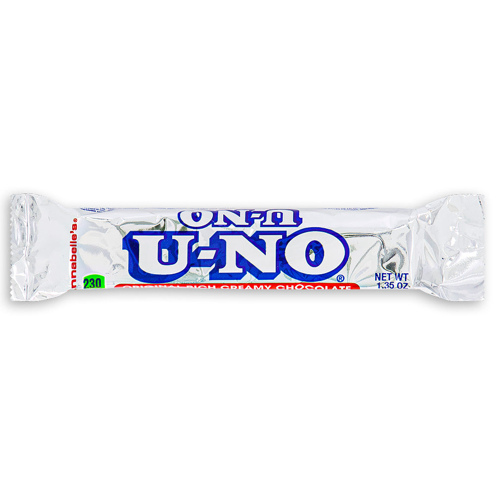 Annabelle's U-No Chocolate Bar - 1.35oz – Candy Funhouse CA