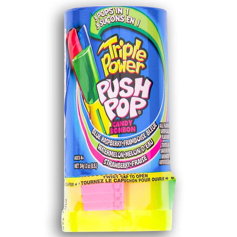 Triple Power Push Pop | Candy from the 90s | Candy Funhouse