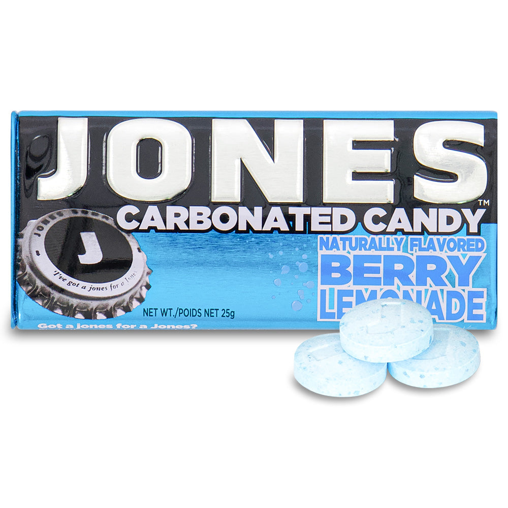 Jones Carbonated Candy-Berry Lemonade – Candy Funhouse CA