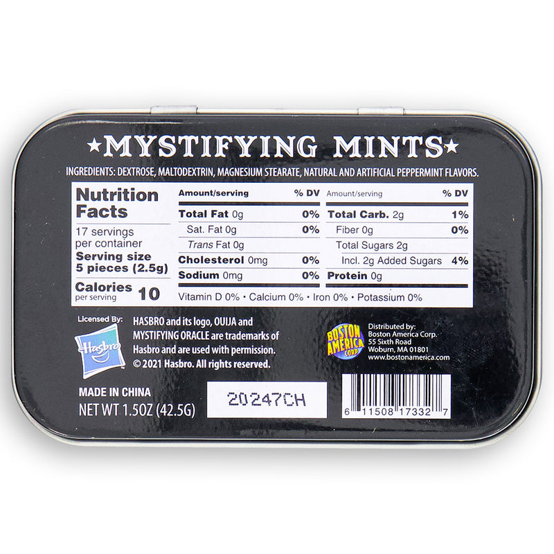 Oujia Mystifying Mints | Boston America
