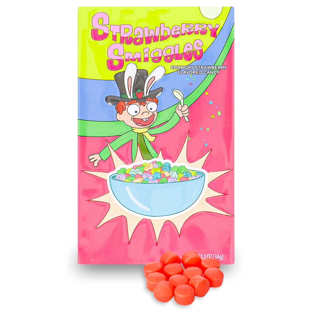 Boston America Strawberry Smiggles Candy Tin | Candy Funhouse – Candy ...