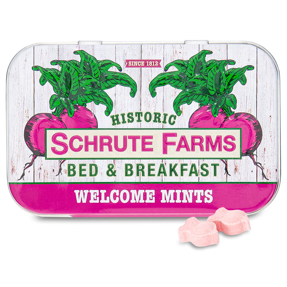 Boston America Schrute Farms Welcome Mints | Candy Funhouse – Candy ...