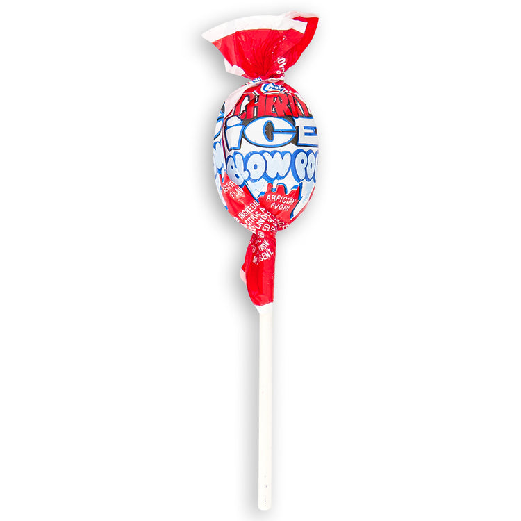 Charms Blow Pop Cherry Ice | Old School Candy Lollipops – Candy Funhouse CA