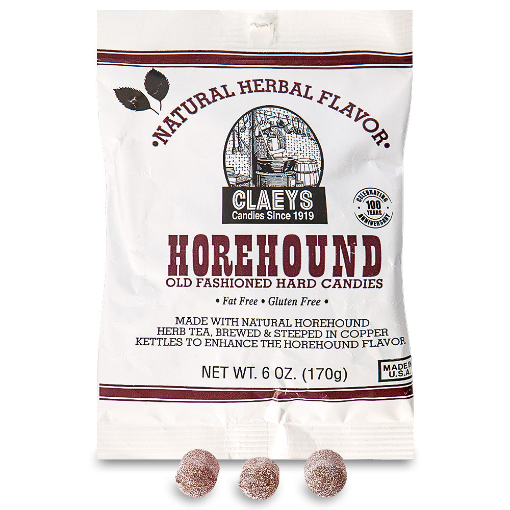 Claeys Horehound Candy with 100% Natural Herbal Flavour – Candy Funhouse CA