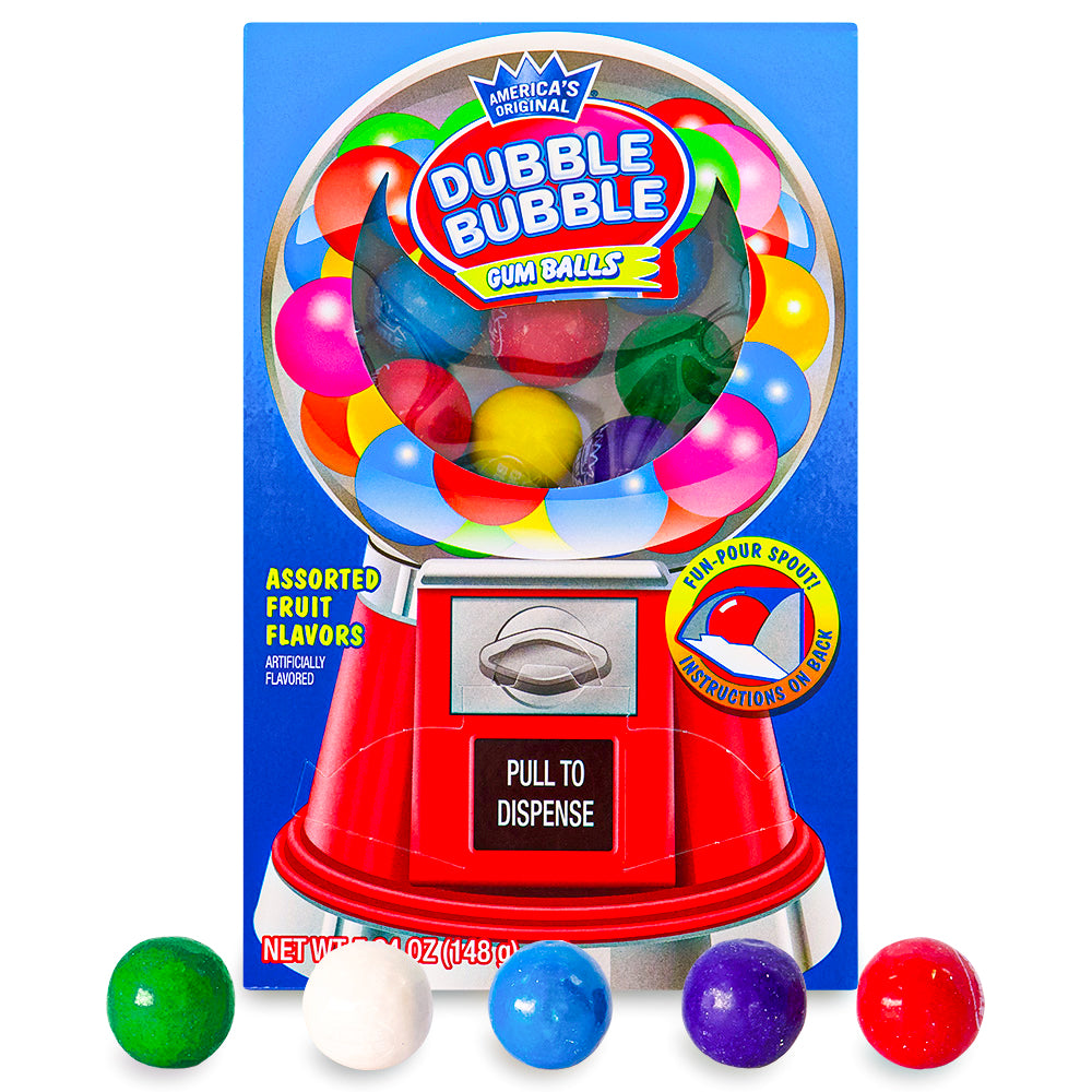Dubble Bubble Gum Ball Machine Theatre Pack - 5.24oz – Candy Funhouse CA