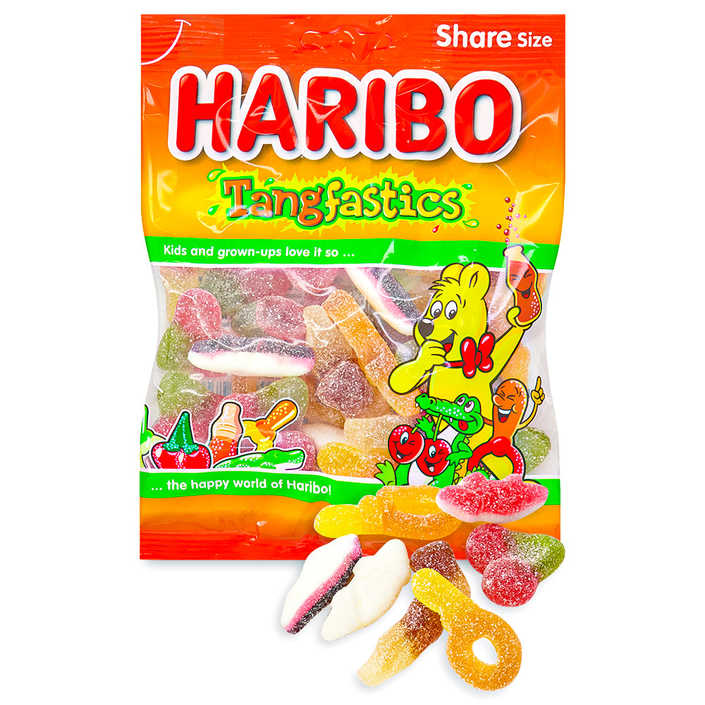 Haribo Tangfastics UK | British Candy | Sour Candy – Candy Funhouse CA