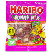 Haribo Funny Mix UK - 160g | Candyfunhouse.ca – Candy Funhouse CA