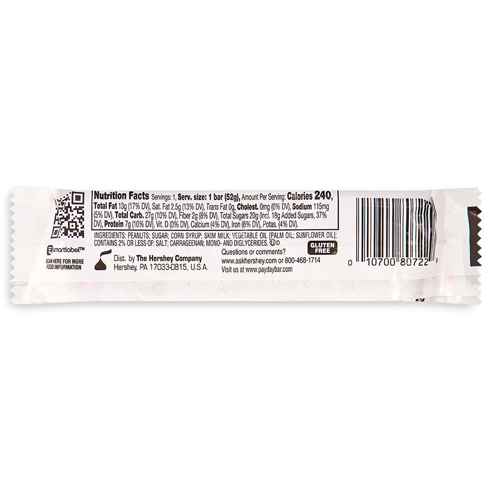 PayDay Bar-1.85 oz | Hersheys USA | Candy Funhouse – Candy Funhouse CA