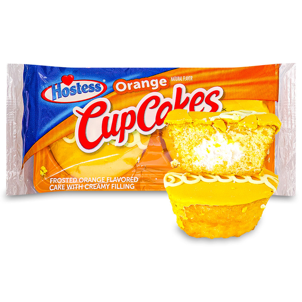 Hostess Orange Cupcakes-2 Packs | Snack Classics – Candy Funhouse CA