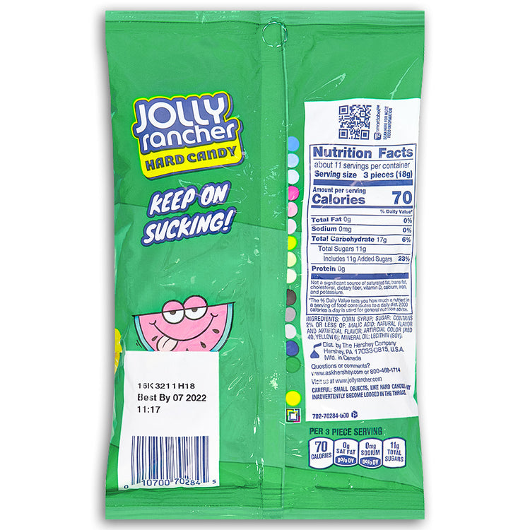 Jolly Rancher All Watermelon Hard Candy | Hershey's – Candy Funhouse CA