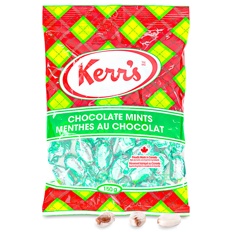 Kerr's Classic Tartan Chocolate Mints | Candy Funhouse – Candy Funhouse CA