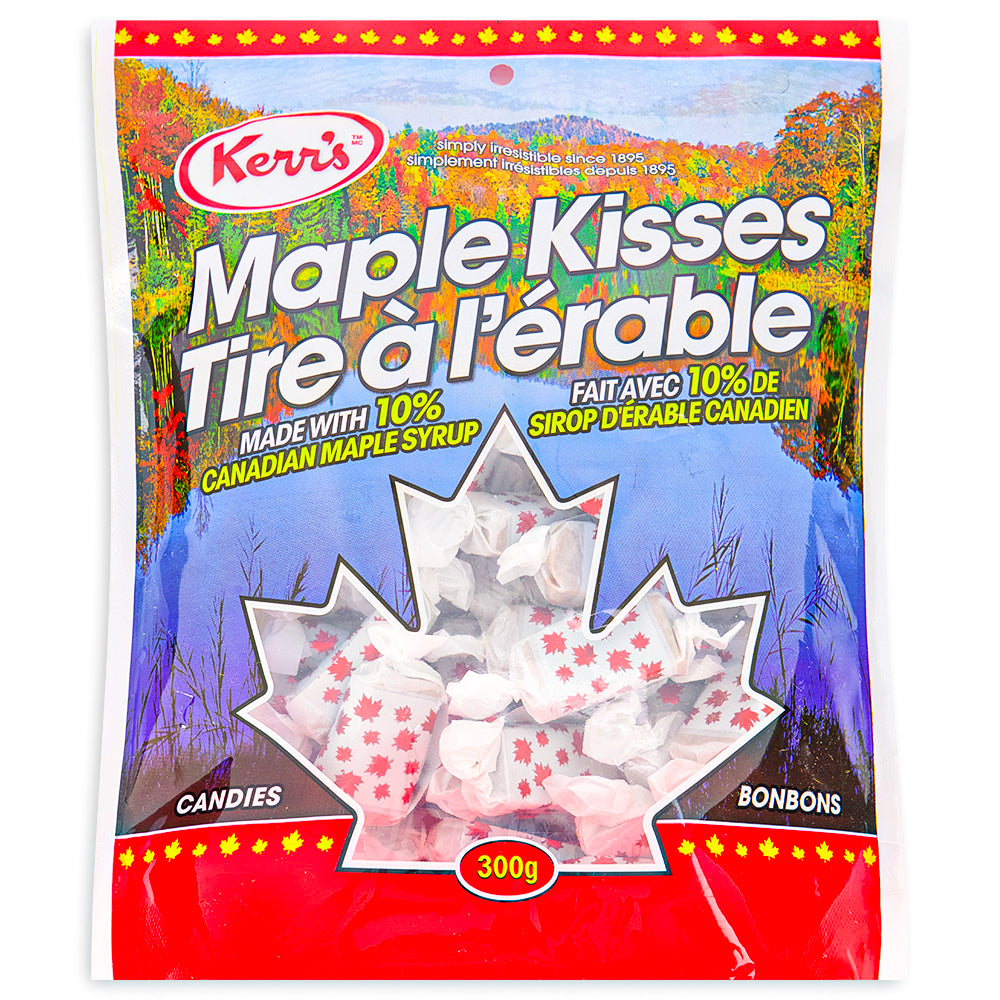 Kerr's Maple Kisses Canadian Candies | Candy Funhouse – Candy Funhouse CA
