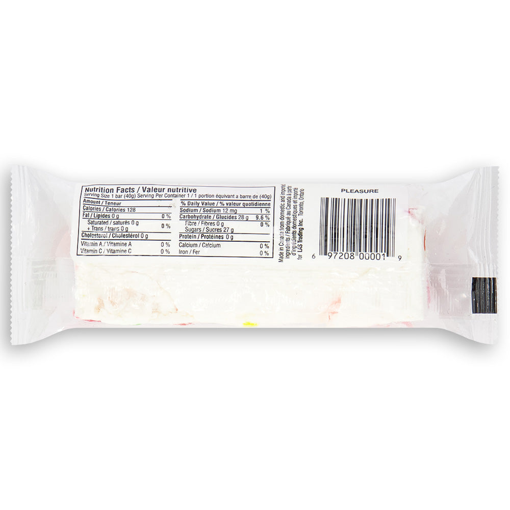 Pleasure Bar | Nougat Bar with Jubies | Candy Funhouse – Candy Funhouse CA