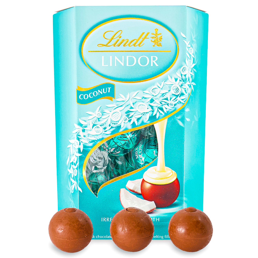 Lindt Lindor Coconut UK | Candyfunhouse.ca – Candy Funhouse CA