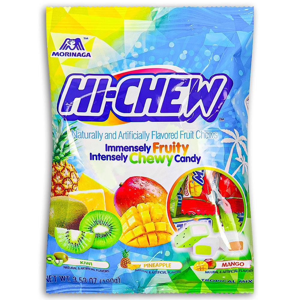 Hi-Chew Tropical Mix-100g | Fruit Chews Candy