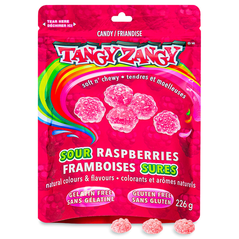 Tangy Zangy Sour Raspberries Candy | Sour Candy