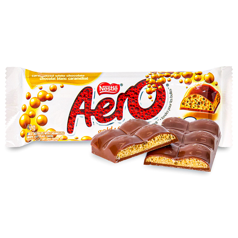 Aero Gold Chocolate Bar-42 g | Candy Funhouse – Candy Funhouse CA